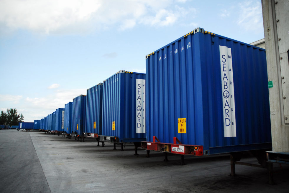 Formed Seaboard Marine, Ltd to provide scheduled containerized shipping ...